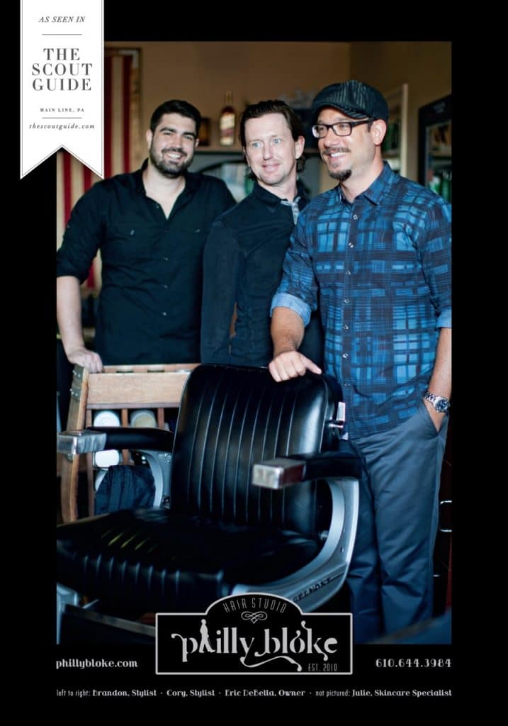 Scout Guide Main Line features Philly Bloke Salon
